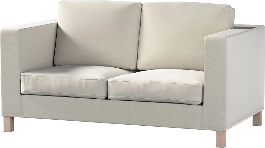 Potah na pohovku IKEA Karlanda 2-místná, krátký barva šedá látka sametová