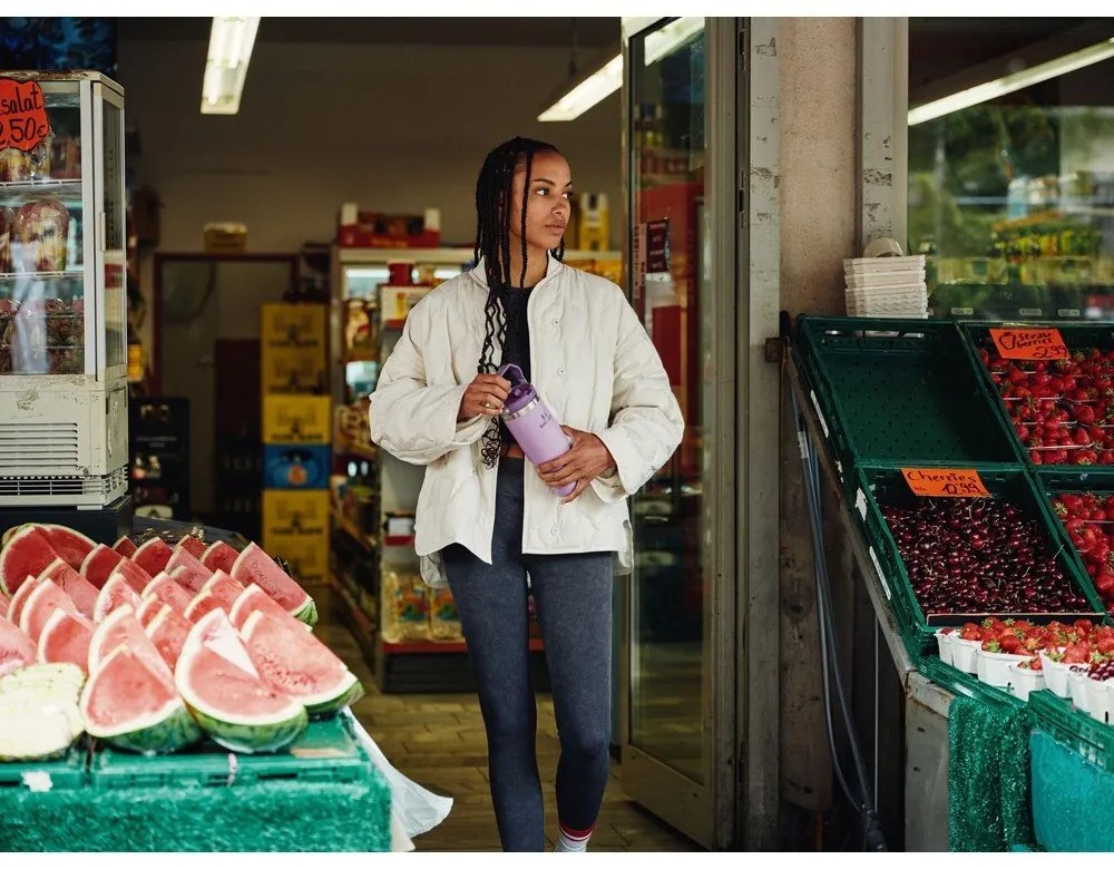 Růžová termoska z nerezové oceli 890 ml IceFlow™ Flip Straw 2.0 Tumbler Cherry Blossom – Stanley