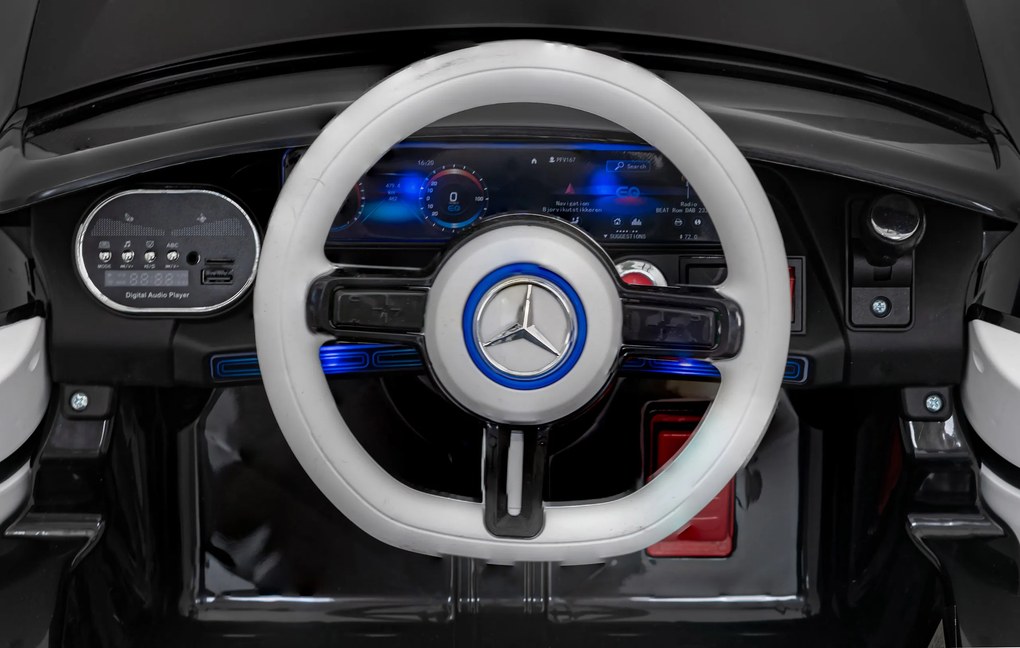 Ramiz Elektrické auto Mercedes Benz AMG EQA pro děti černé