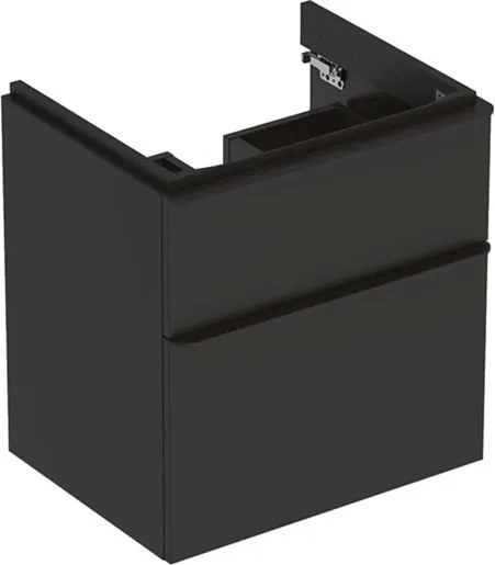 Geberit Smyle Square koupelnová skříňka pod umyvadlo 58,4x62x47 cm láva 500.352.JK.1