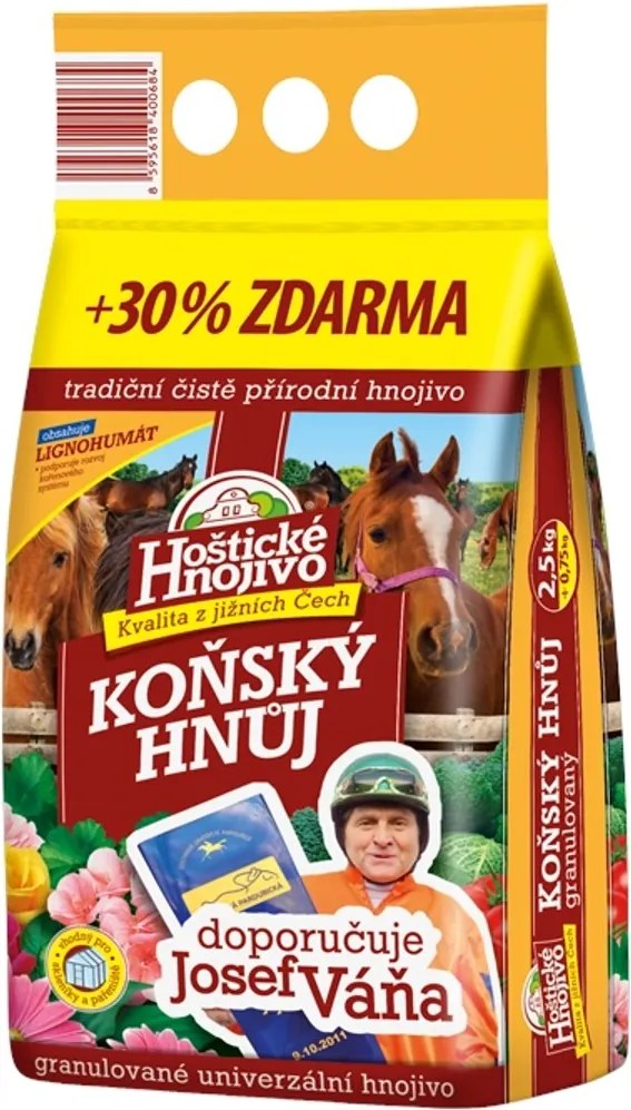 Hoštické hnojivo Koňský hnůj Vánů 3,25 kg