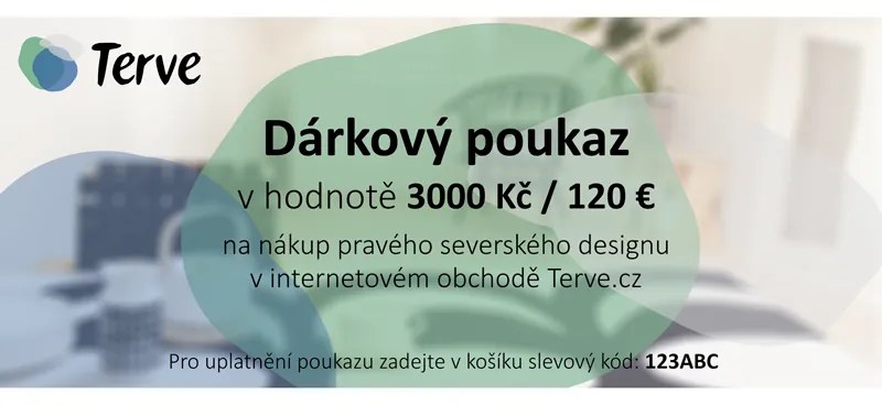 Dárkový poukaz na 3000 Kč