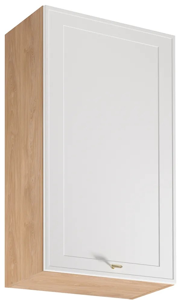 SORENTO pb | horní skříňka G60 policová | 60 cm | LEVÁ | puccini/bílá