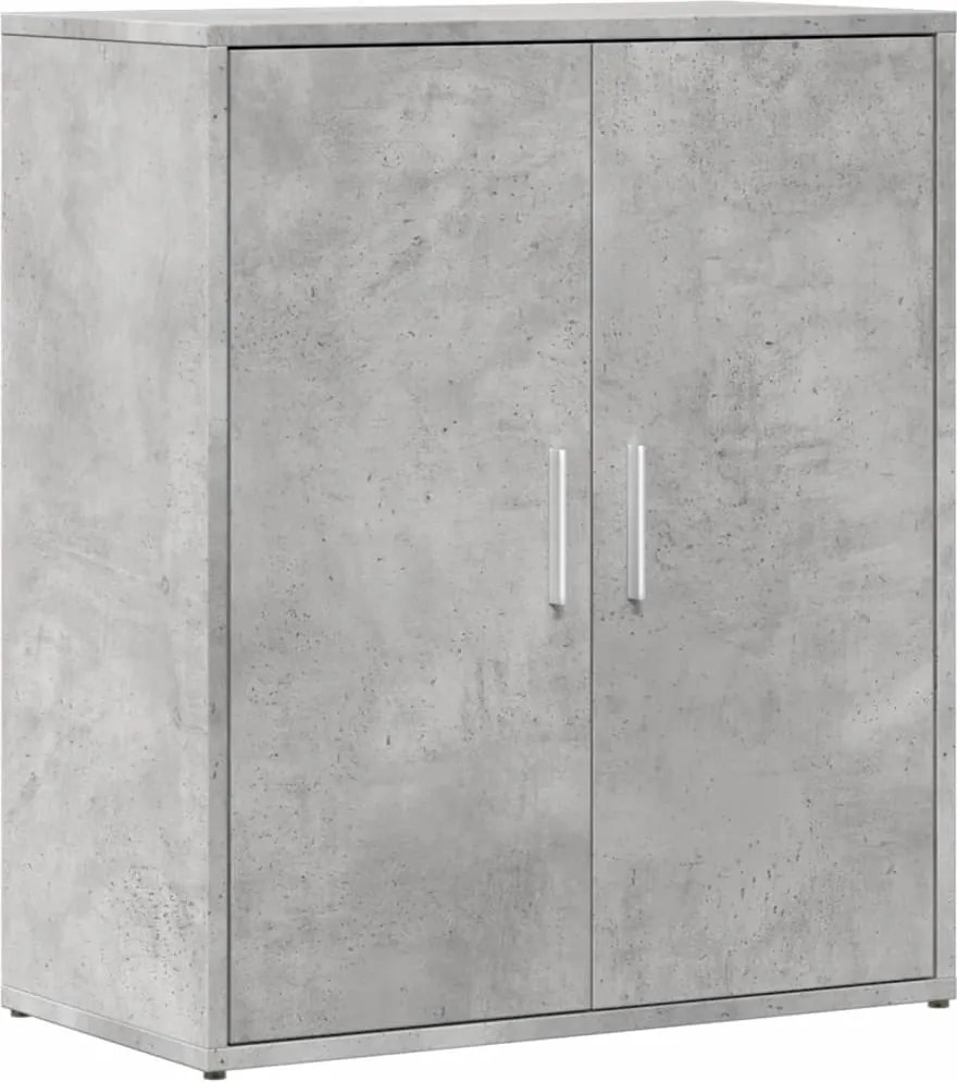 Příborníky 2 ks betonově šedé 60 x 31 x 70 cm kompozitní dřevo 3276542