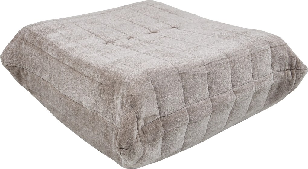 Livarno® Interiérový lounge taburet, béžová