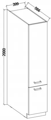 Kuchyňská skříň Dave 40 HSG-200