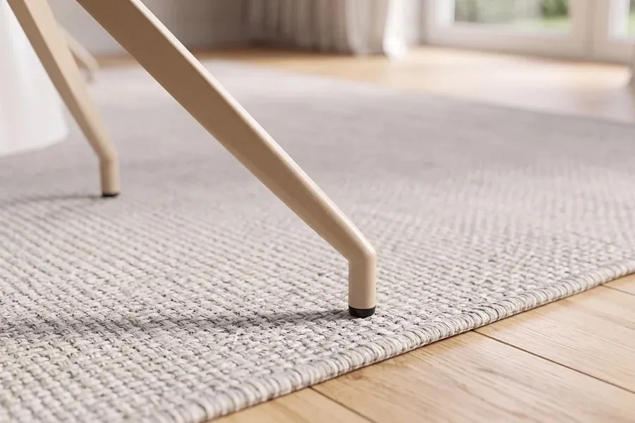 Designová židle Amiyah šampaňská / béžová