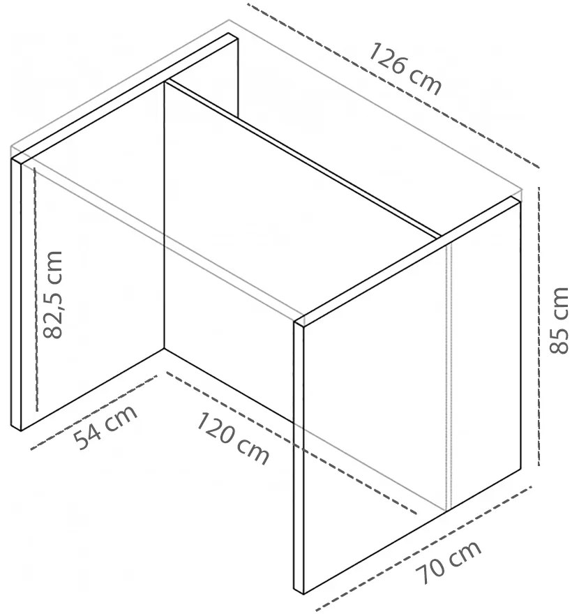Kuchyňská linka GLAMOUR z | 270x260 cm | SE SOKLEM a s ostrůvkem 126x70 cm | zelená mat/artisan