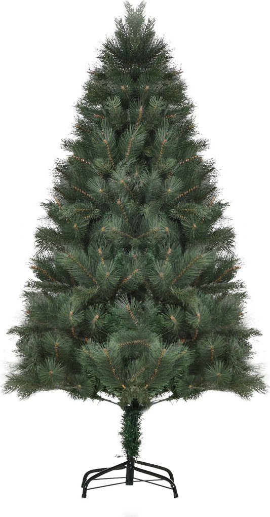 HOMCOM Umělý vánoční stromek 180cm, 375 špiček