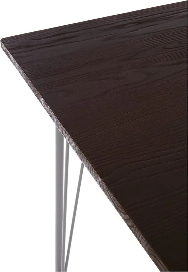 Jídelní stůl z jilmového dřeva ø 80 cm District – Premier Housewares