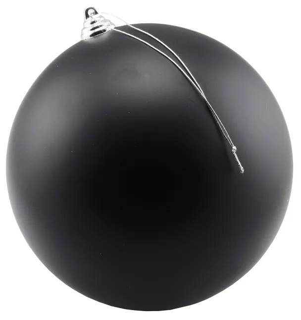 Plastová koule, prům. 20 cm, černá