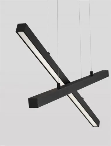 Závěsné LED svítidlo NOVA LUCE X-LINE 40W 3000K 9060920 stmívatelné Triac