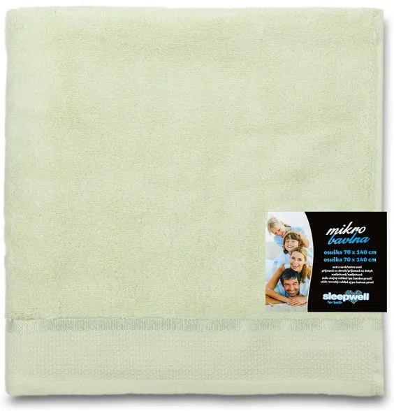 SVITAP sleep well Ručník Star 450 g/m2  Ručník Star 50x100 cm pistáciová