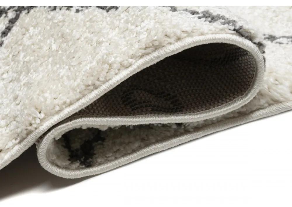 Kusový koberec shaggy Piata krémový 160x220cm