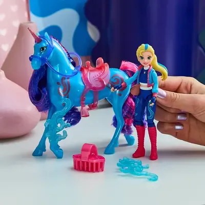 SPIN MASTER Figurky Unicorn Academy Isabel a River / Jednorožec s hřív