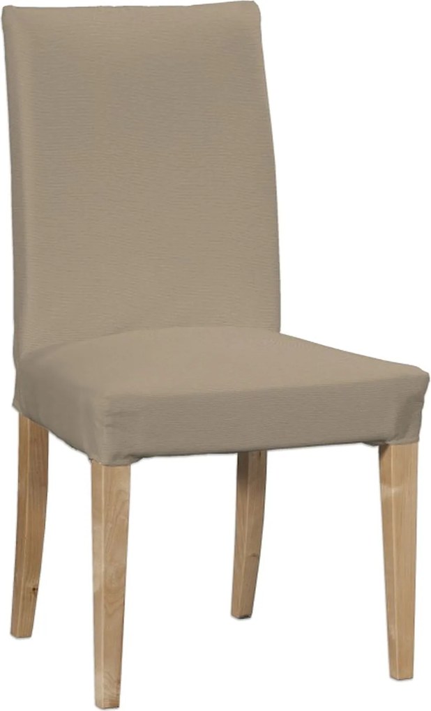 Potah na židli IKEA Henriksdal, krátký barva béžová