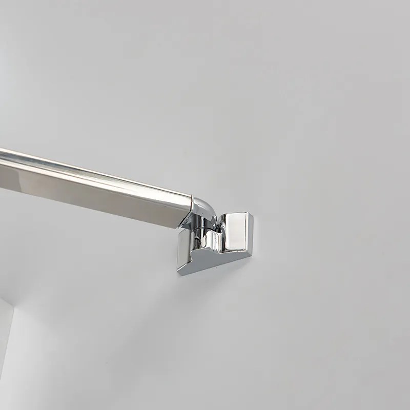 BPS-koupelny Čtvrtkruhový sprchový kout KZ92 90x90 chrom/transparent - bez vaničky