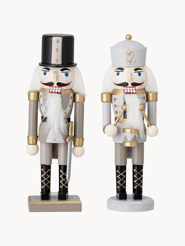 Sada vánočních dekorací Nutcracker, 2 díly