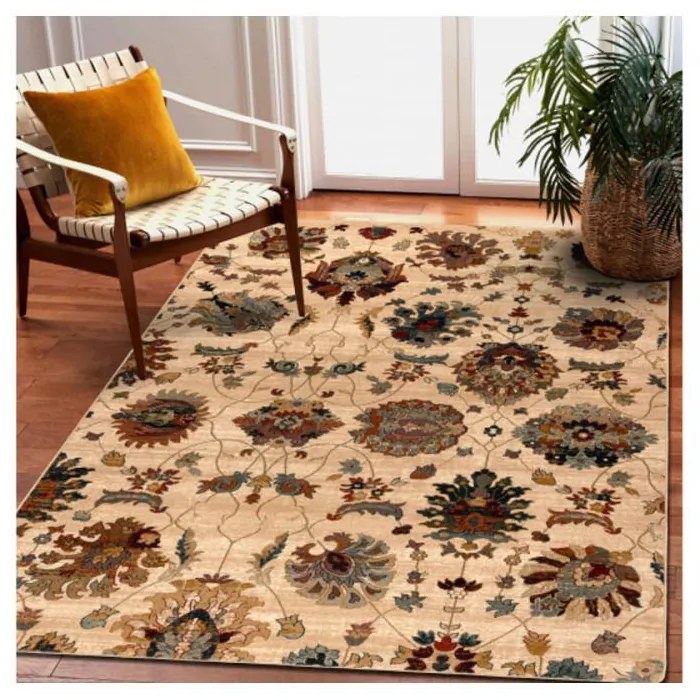 Vlněný kusový koberec Latica krémový 300x400cm