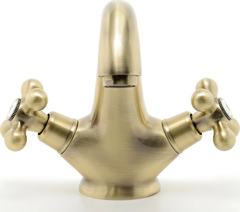 Novaservis Stojánková umyvadlová retro baterie bronz BAI2BR