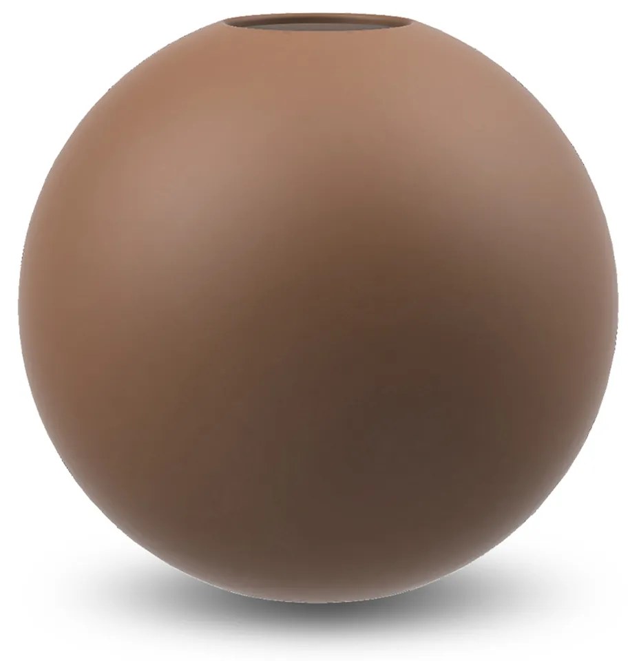 Kulatá váza Cooee Design Ball Coconut | hnědá Velikost: 8 cm HI-028-01-NT