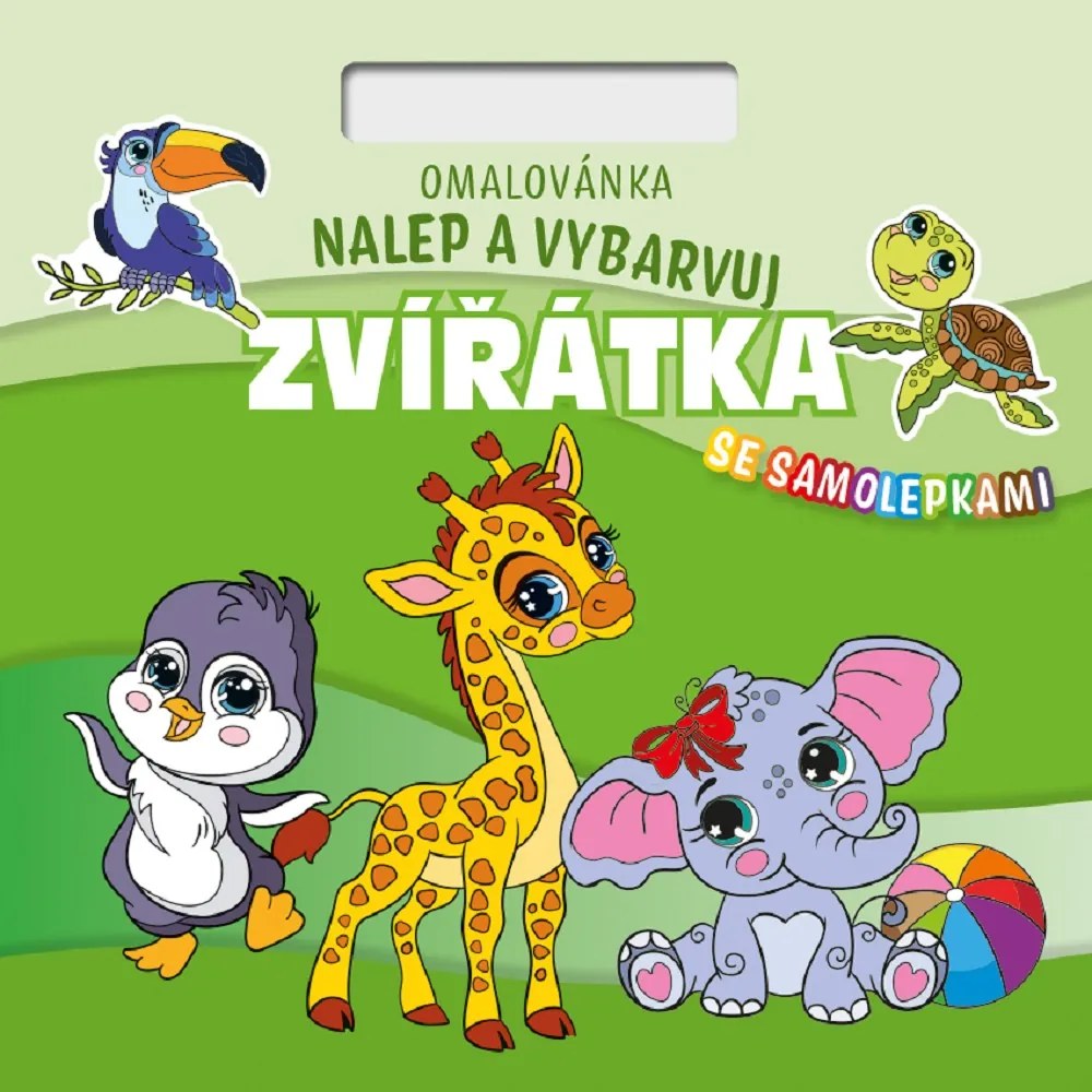 Baloušek - Nalepuj a vybarvuj! Zvířátka