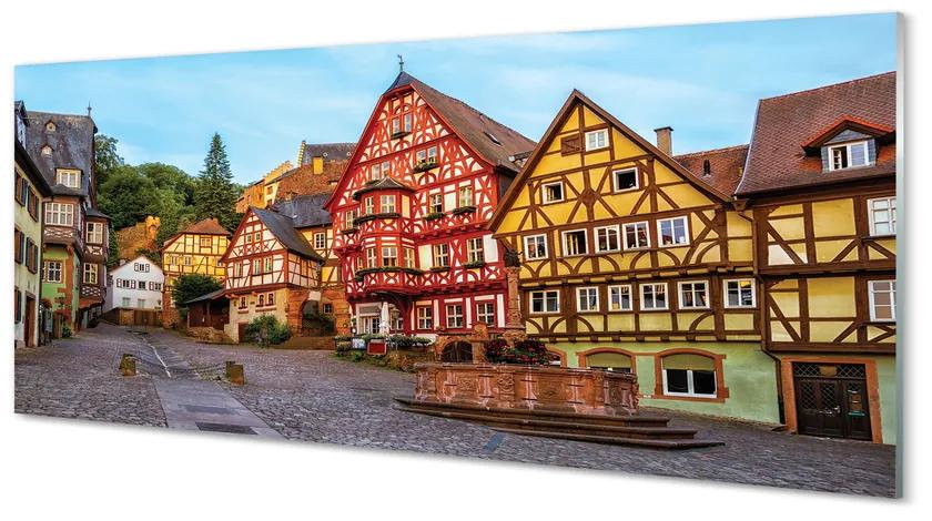 akrylový obraz Germany Staré Město Bavorsko 120x60 cm