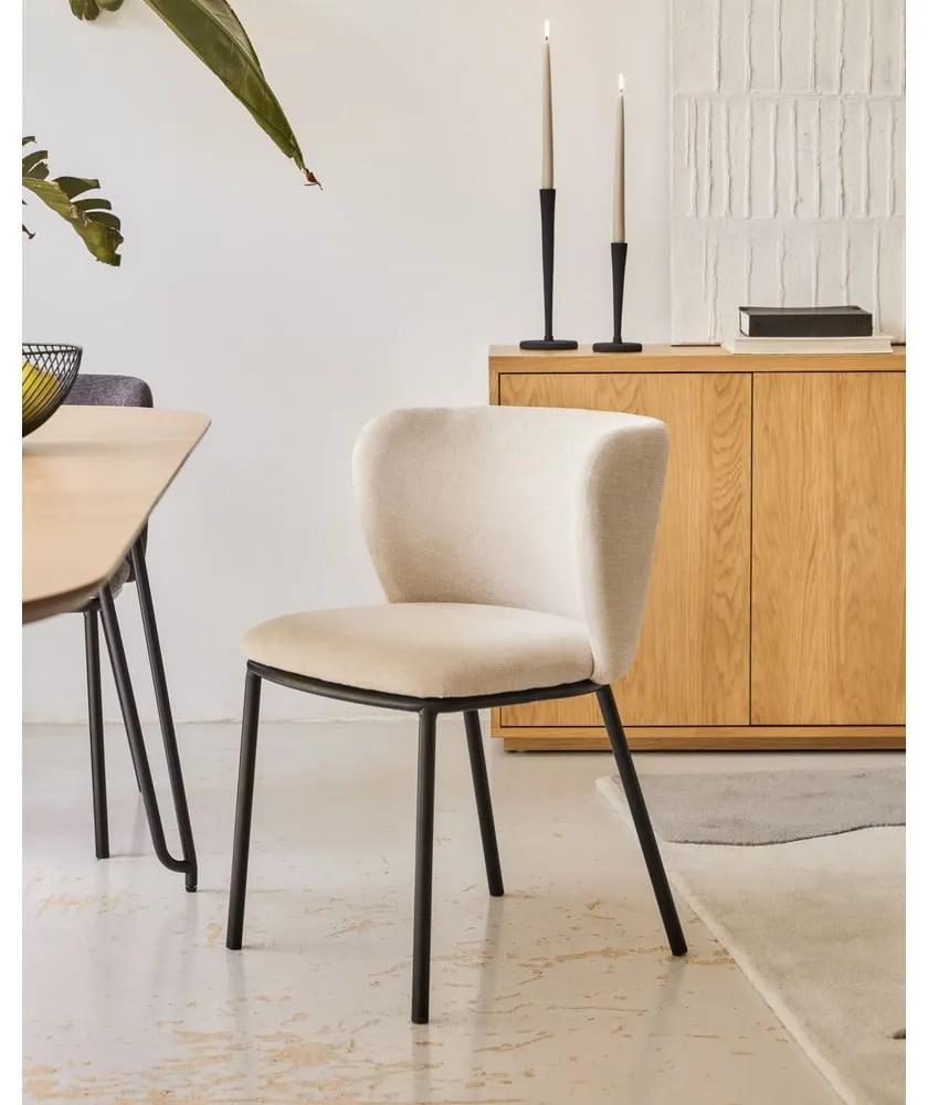 Béžová jídelní židle Ciselia – Kave Home