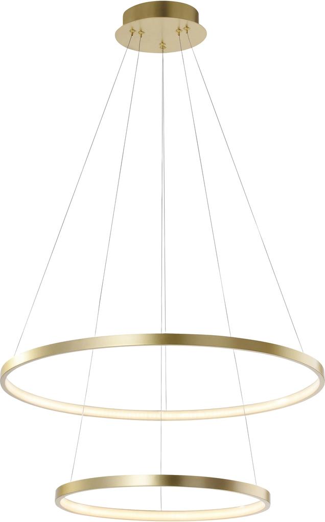 Závěsné LED svítidlo Anell Ring Duo Gold