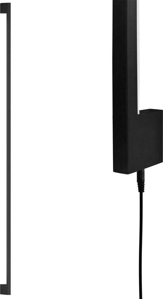 Toolight Toolight, LED nástěnné svítidlo 150cm, 20W, 3000K, LHJ066-W, černá matná, OSW-60034