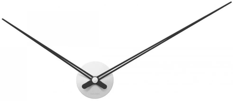 Designové nástěnné hodiny Karlsson KA5837WH 90cm