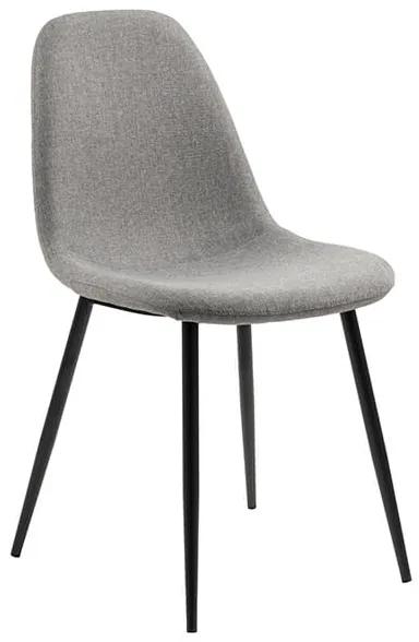 Wilma jídelní židle šedá / černá