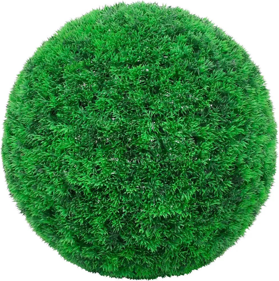 Umělé buxus koule s LED světly 2 ks zelené 52 cm 3335909