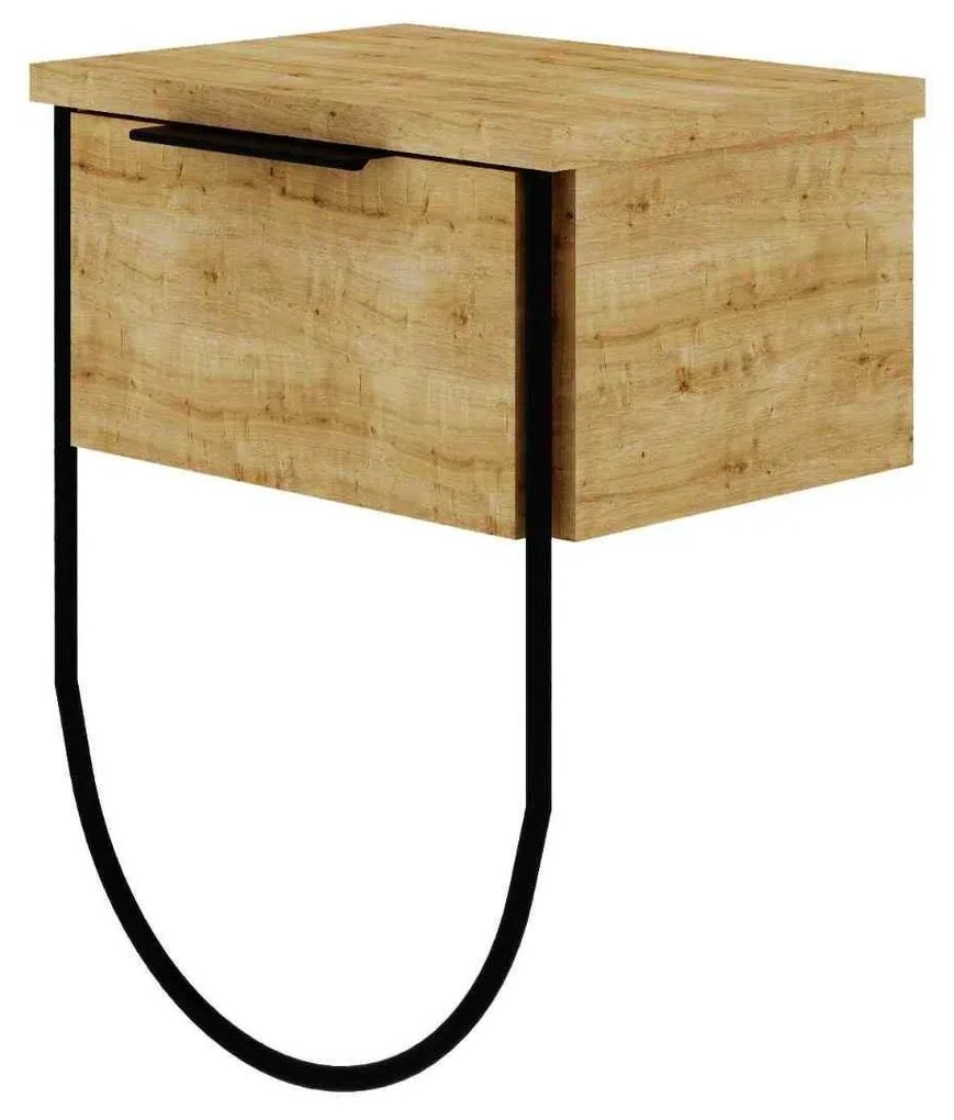 NEMEA, noční stolek, dub