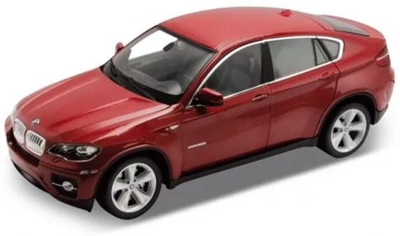 Welly BMW X6 Červené 1:24