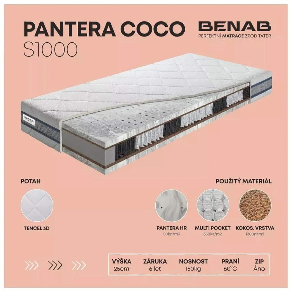 Benab® PANTERA COCO S1000, 180x200