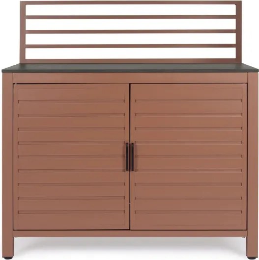 BIZZOTTO Modul zahradní kuchyňské linky ARIA terakota 120x62 cm 0790379