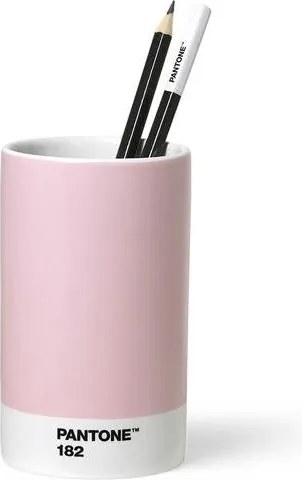 Stojánek na tužky pantone porcelánový, light pink 182