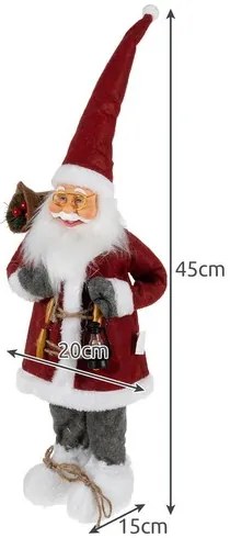 Santa Claus - Vánoční figurka 45cm Ruhhy 22352