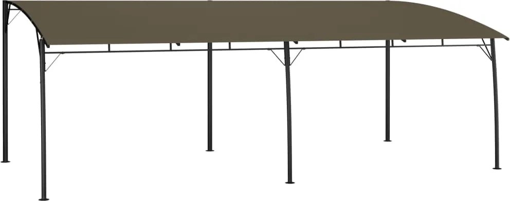 Slunečníkové markýzy 6 x 3 x 2,55 m Taupe 312256