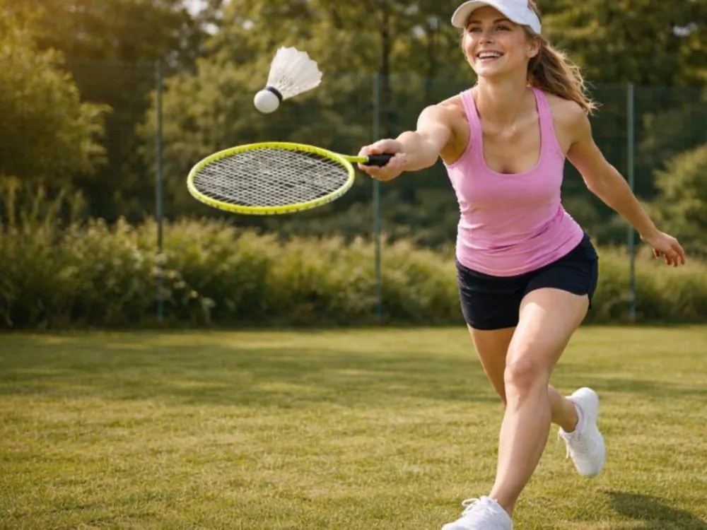 Verk Group BADMINTONOVÁ RAKETA ZELENÁ (50)