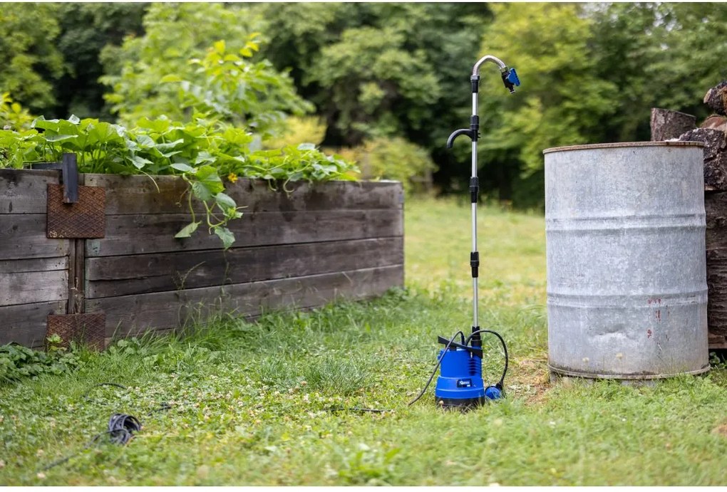 Ponorné plastové čerpadlo do sudu, 400 W, s plovákem - GEKO