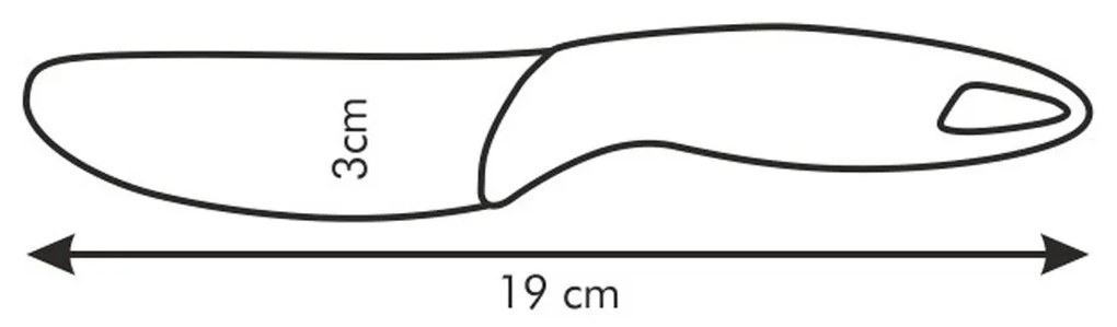 TESCOMA Nůž mazací PRESTO 10 cm