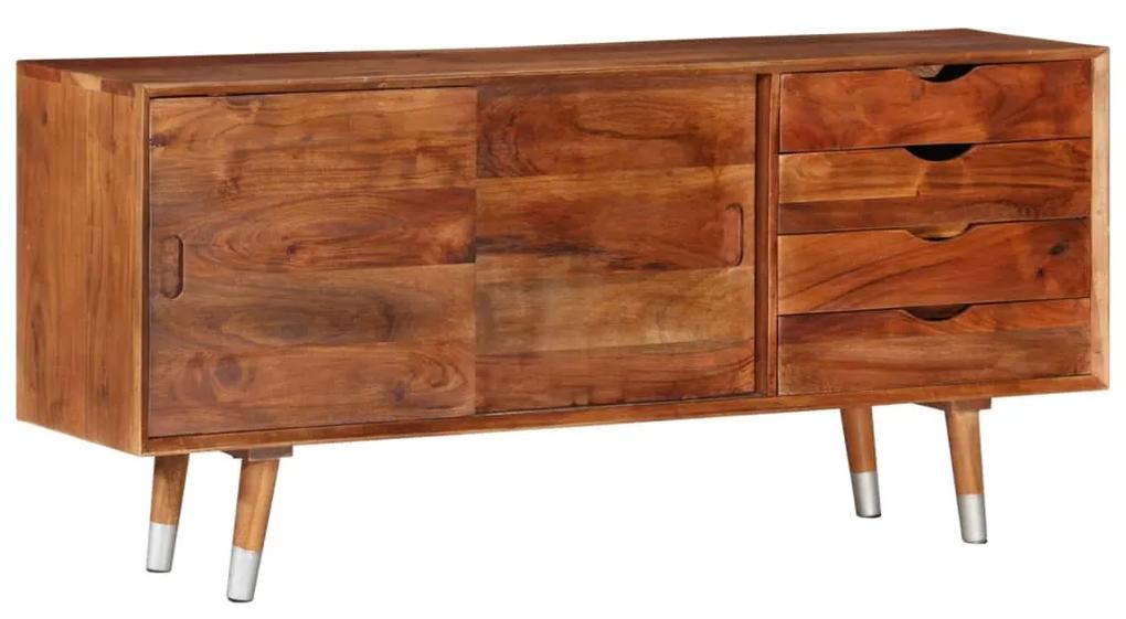 vidaXL TV stolek 118 x 30 x 55 cm masivní akáciové dřevo