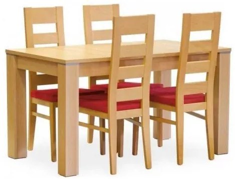 Stima Jídelní set PERFA rozkládací stůl 80x140, 4 židle