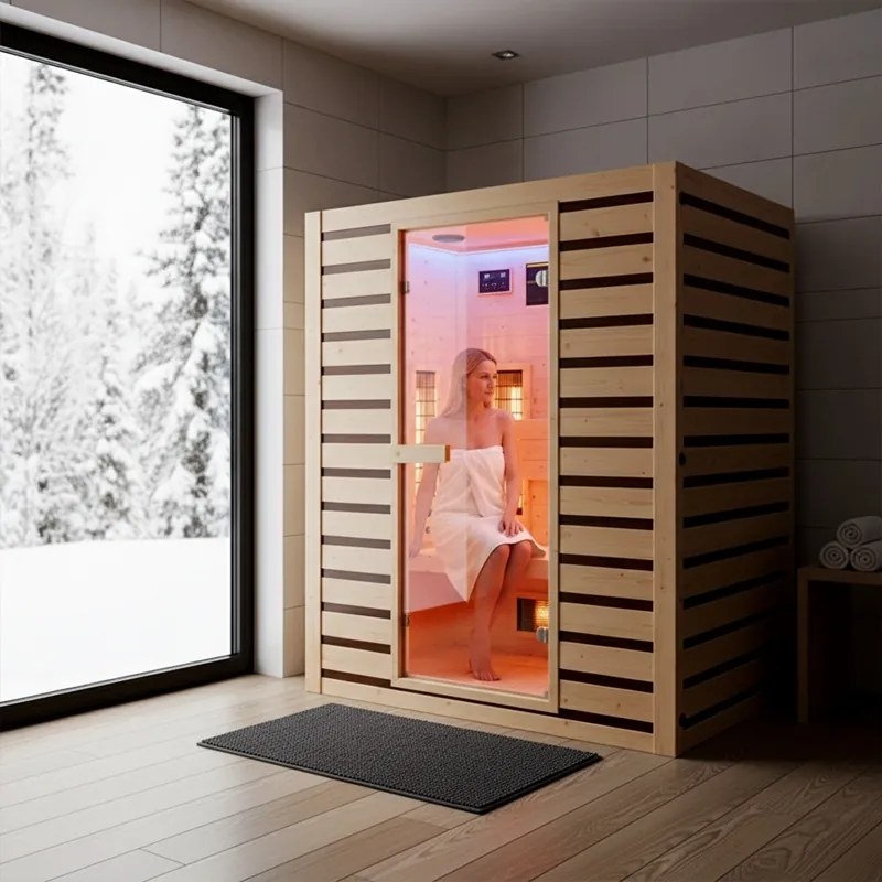 BPS-koupelny Infrasauna Relax HYD-6713 153x110, 2-3 osoby