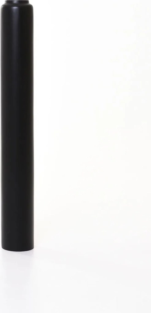 Váza DIRETO, sklolaminát, výška 100 cm, černý mat