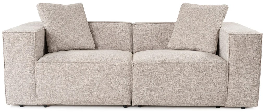 Hanah Home Dvoumístná pohovka LORA mocha 220 cm