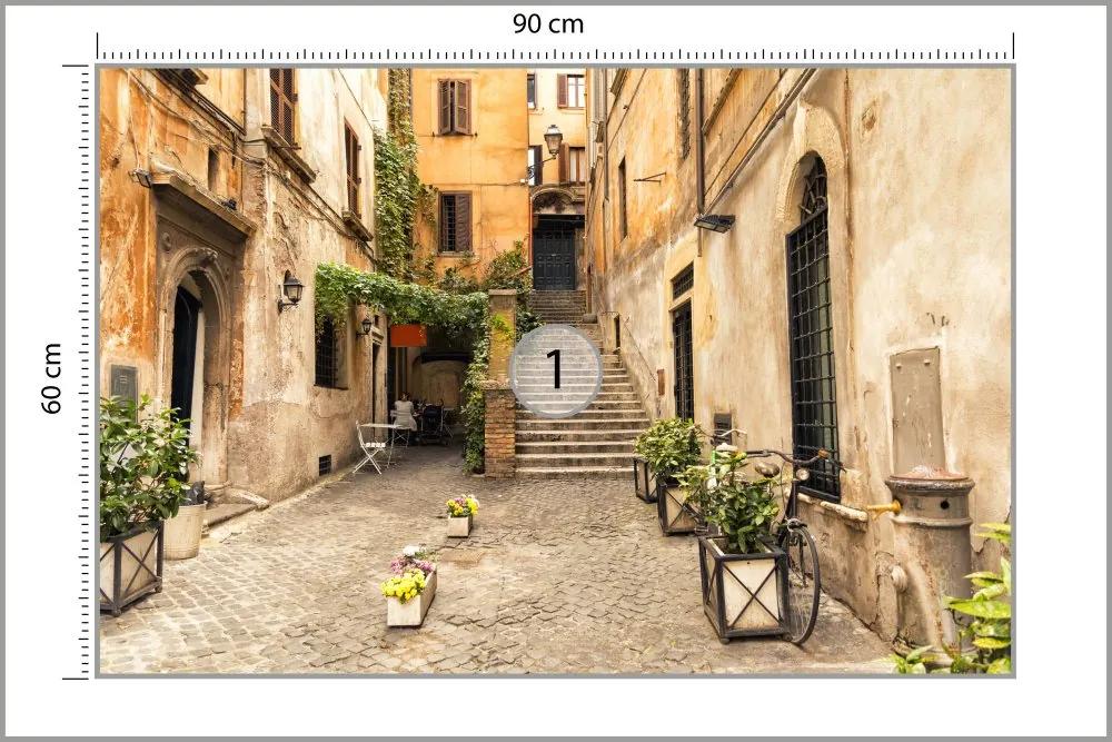 Fototapeta Italská Ulice Samolepící tapety 104x70.5