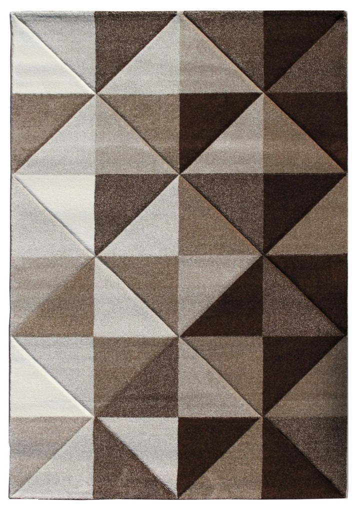 Tomasucci Koberec OPTIKAL BROWN 160x230cm,hnědý